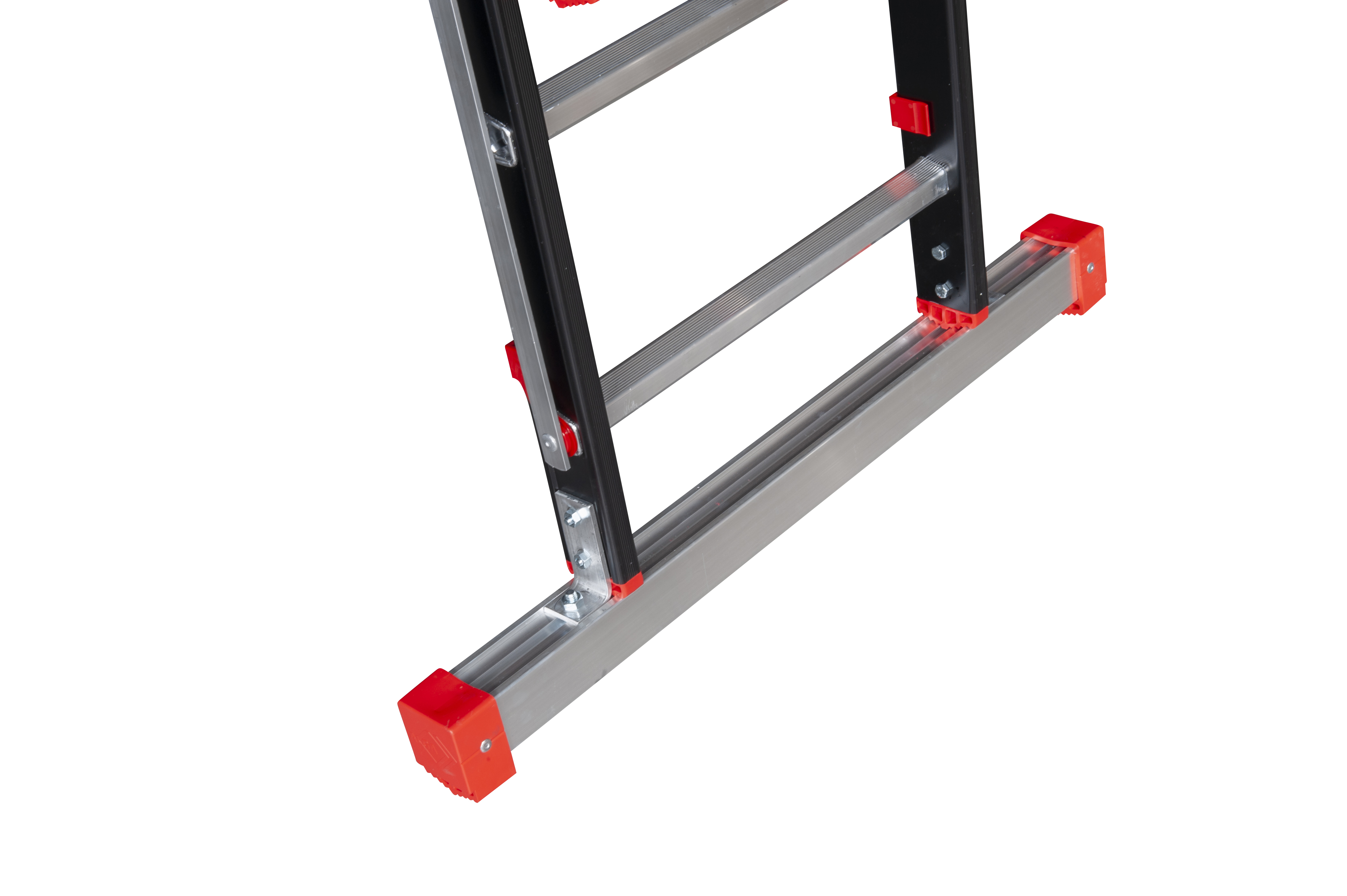 Enkele ladder 1x13| aluminium ladder met stabilitietsbalk
