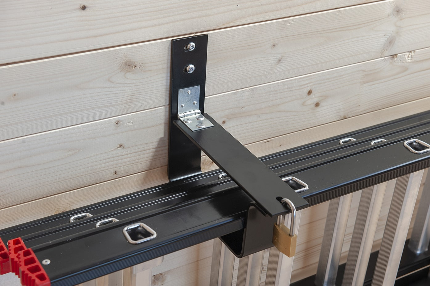 Ladder ophangbeugel set 3-delige ladder gecoat
