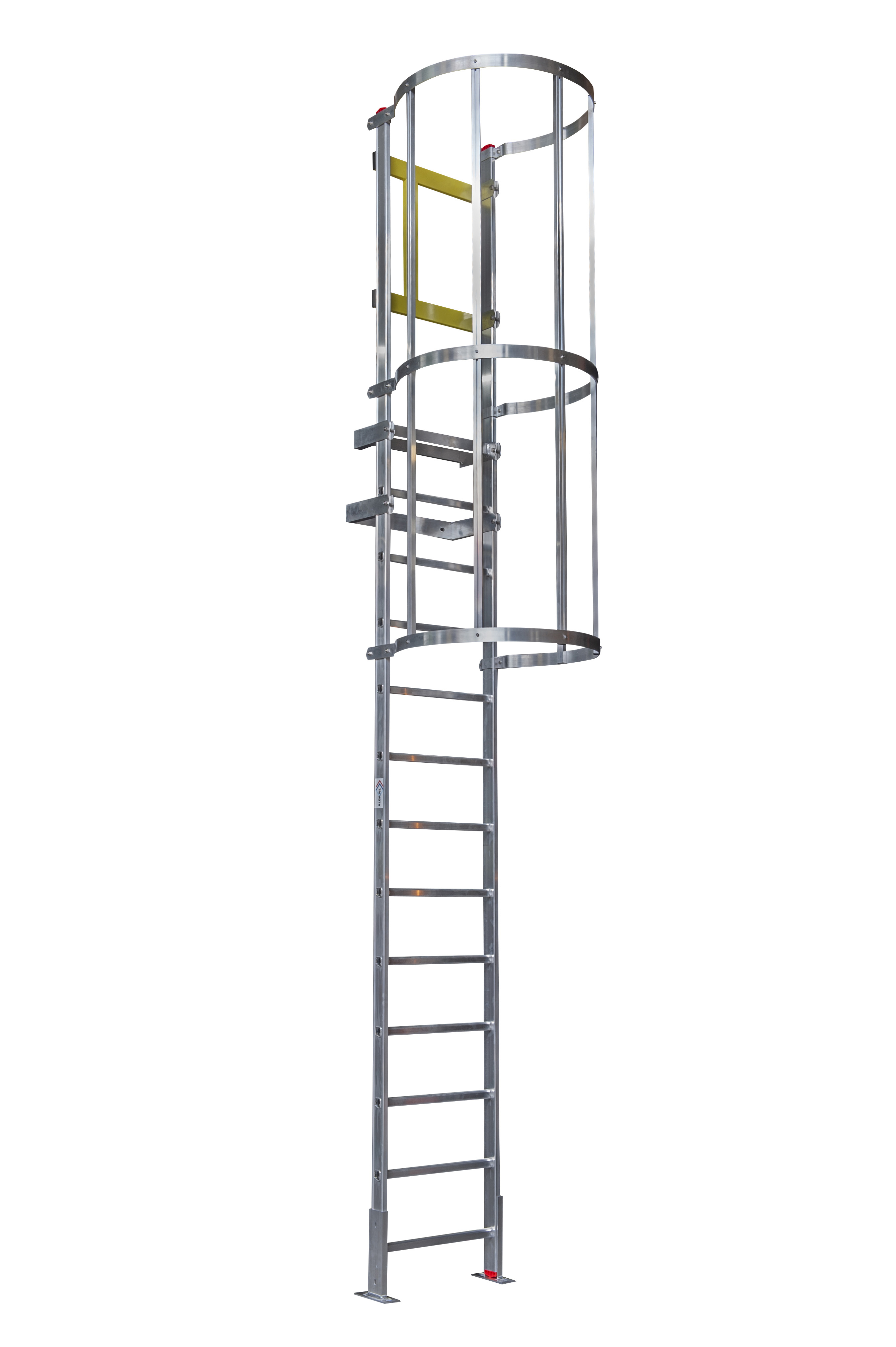 Kooiladder 10 meter met uitstaptrede | ALGA | KLB-239